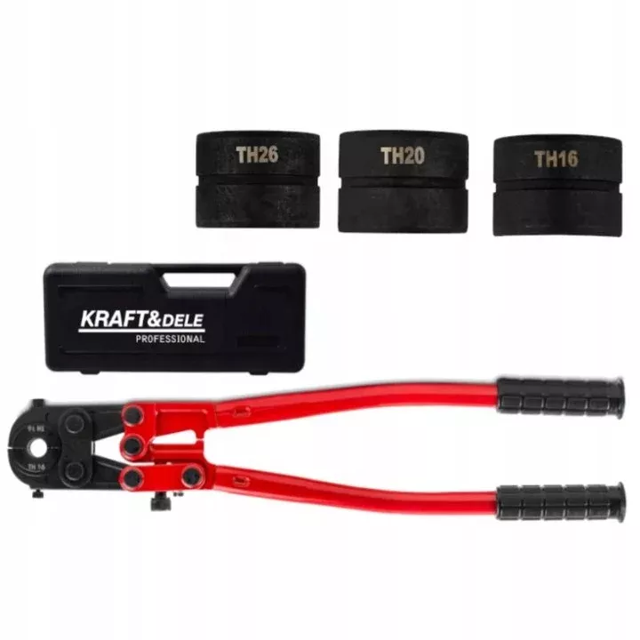 Trusa cleste sertizat tevi PEX AL cu cremaliera 4 bacuri 16-26mm ...