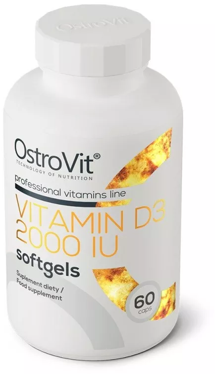 Vitamin D3 2000 UI - 60 Capsule OstroVit lsae_190954915
