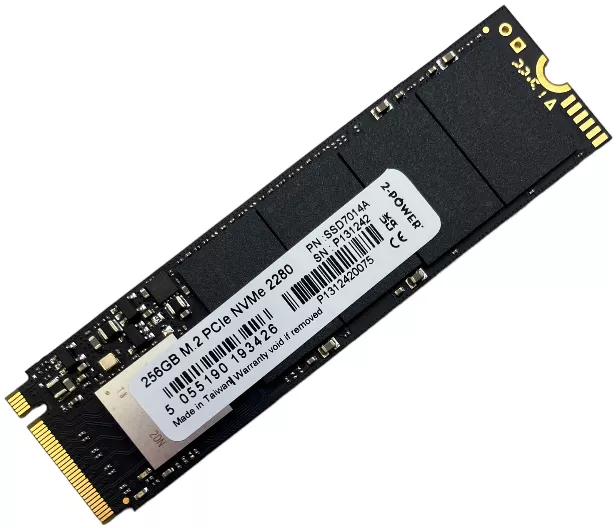 Solid-State Drive NOU SSD 256 GB M.2 NVMe PCIe 2280 Brand 2-Power 40033 ...