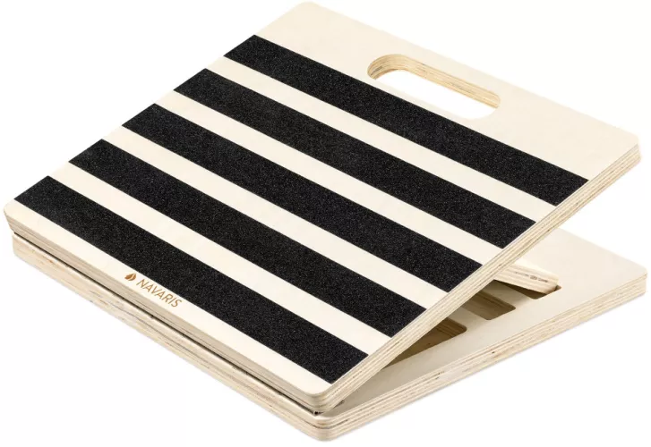 Placa de exercitii reglabila pentru intinderea gambelor Navaris 3 ...