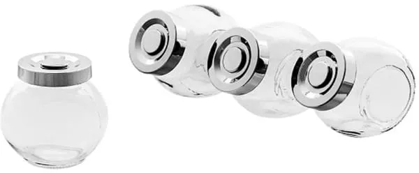 Set borcane condimente brio sticla 3 piese aklj_26137080 - cel.ro