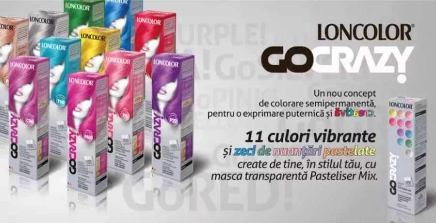 Vopsea Crema de Par Semipermanenta LONCOLOR Go Crazy P2 Perla 100 ml ...