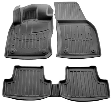 Set covorase auto din cauciuc tip tavita Volkswagen T-Roc 2017- bv9u_909682243 - cel.ro