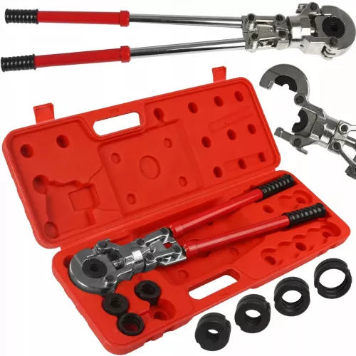 Trusa cleste sertizat tevi PEX AL cu cremaliera 4 bacuri 16-32mm M55910 ...