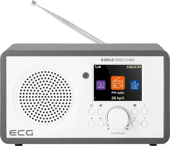 Internet radio ECG B.BOLD 3200 Cubo FM Bluetooth Li-Ion 3 7V/2000 mAh ...