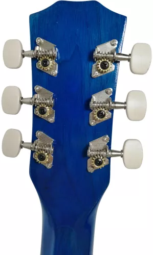 Chitara clasica din lemn 95 cm Cutaway albastru marin g10-1 - cel.ro