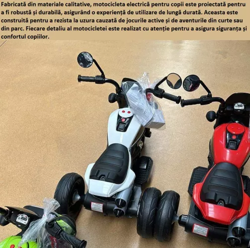 Motocicleta Electrica Pentru Copii Capacitate Motor 6V Functie Moderna ...