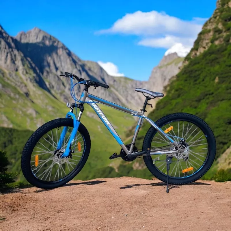 Bicicleta mtb roti 27.5 inch 21 viteze schimbator shimano frane pe disc