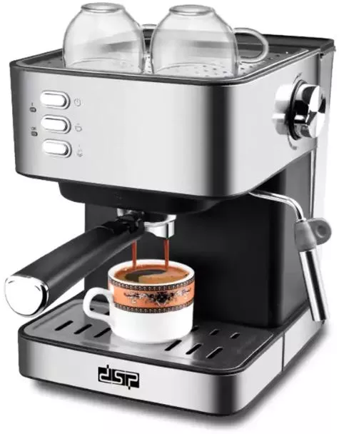 Expresor cafea Inox 850w 15bar 1.6L DSP KA3028 CRKA3028 - cel.ro