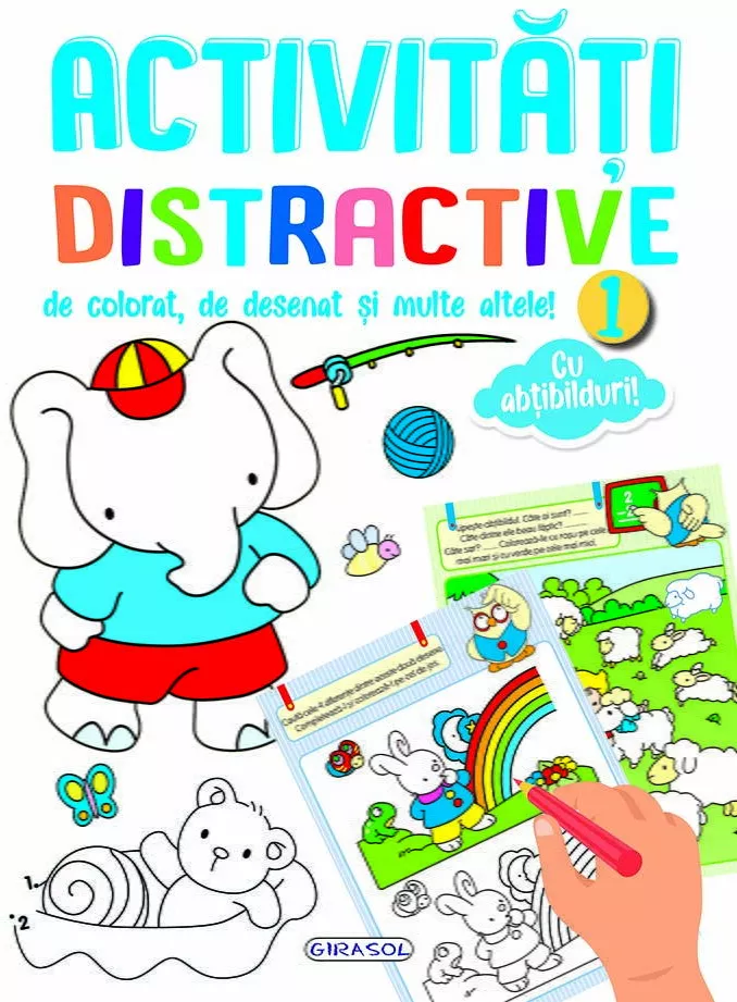 Activitati distractive de colorat de desenat 1 978-606-024-359-5 - cel.ro