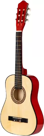 Chitara Klausstech Pentru Copii 86 Cm Din Lemn 6 Corzi Usor De Folosit Compacta - cel.ro