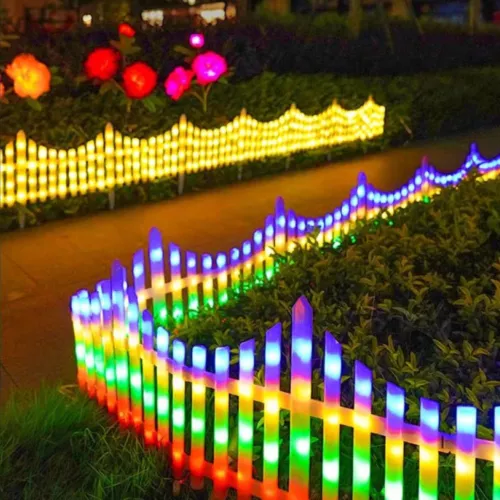 Gard iluminat tip piramida interconectabil 3m 160LED 2 modele MRKT9326 ...