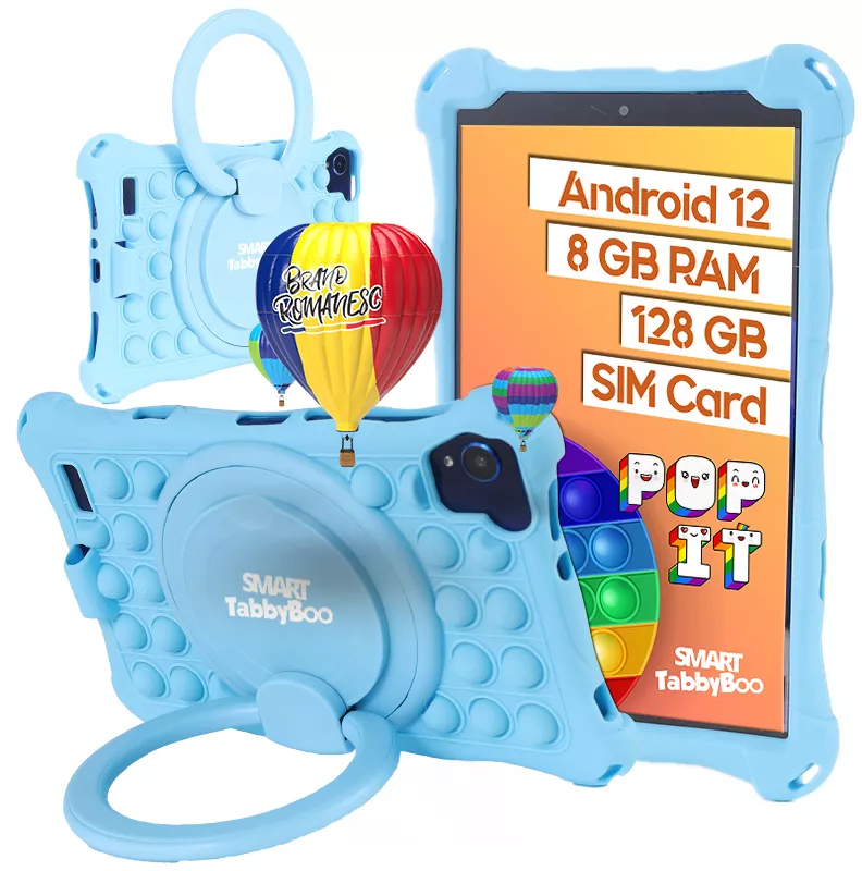Tableta copii SMART TabbyBoo Popit 2024 1000 jocuri si activitati ...