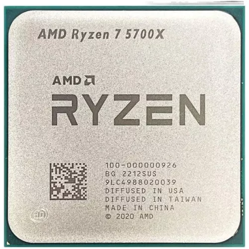 Procesor AMD Ryzen 7 5700X 8C / 16T 3.40 - 4.60 GHz 36 MB cache 65 W ...