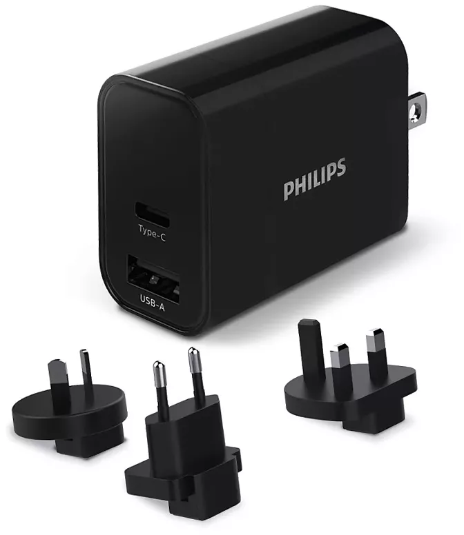 Incarcator Retea Rapida Philips cu 2 Porturi USB q6ut_225776875 - cel.ro