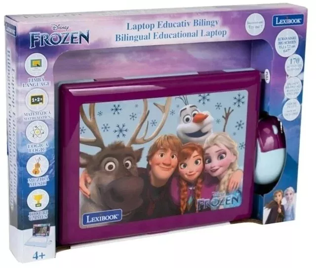 Laptop educational Lexibook Disney Frozen 170 de activitati versiunea ...