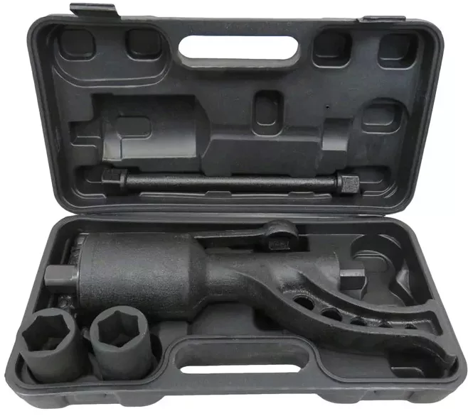 Cheie desfacut roti tir camion 7800Nm cu reductor multiplicator ...