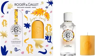 Set Apa Parfumata 100 ml + Lumanare parfumata 75 g Roger & Gallet Bois ...