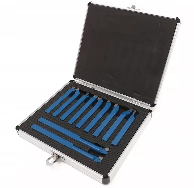 Set cutite strung instrument dalti strunjire 10x10 11piese cu valiza ...