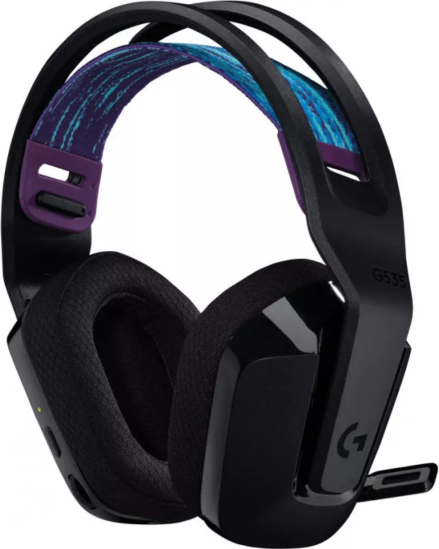 Casti Gaming Wireless Logitech G535 Microfon Negru 981-000972 981-000972