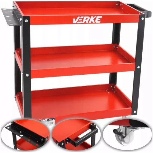 Raft dulap organizator cu 3 compartimente pentru scule unelte Verke ...