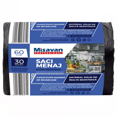 Saci menajeri Misavan professional 60l 30 buc/set a0oy_528051162 - cel.ro