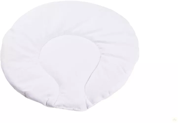 Pernuta plata rotunda bumbac 100 alb CFAM155 - cel.ro