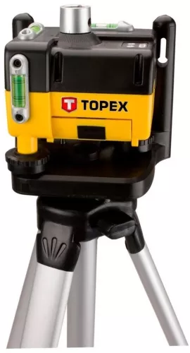 Nivela laser cap rotativ cu trepied 30 m Topex 29C908 - cel.ro