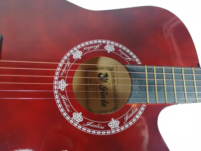 Chitara clasica din lemn 95 cm Cutaway visinie 0gcc_855570964 - cel.ro