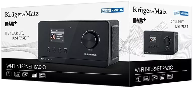 Aparat radio FM / DAB + / Internet Putere de iesire 2x 5 W Bluetooth ...
