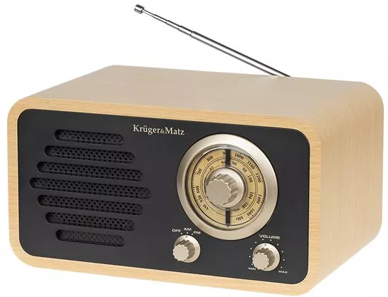 Aparat radio Retro Style AM/FM Antena telescopica Maro difuzor 5 W 233 ...