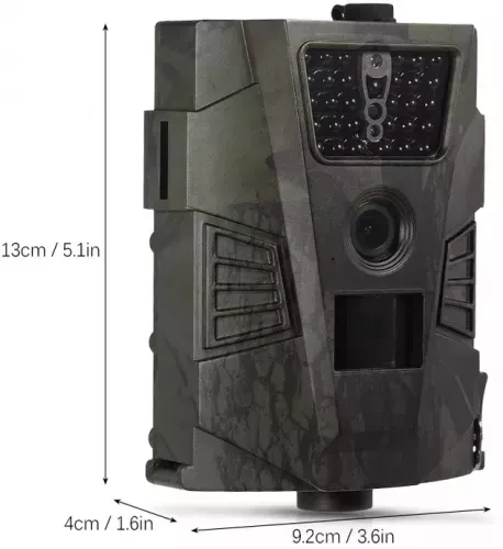 Camera de Vanatoare TSS-001 Foto 8MP Full HD 3MP Audio-Video IR 20m cu ...