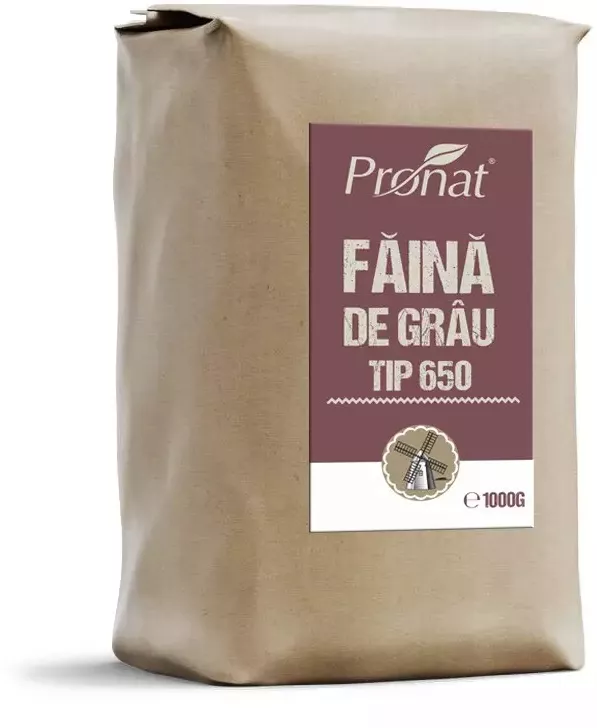 Faina de grau tip W650 1kg Pronat