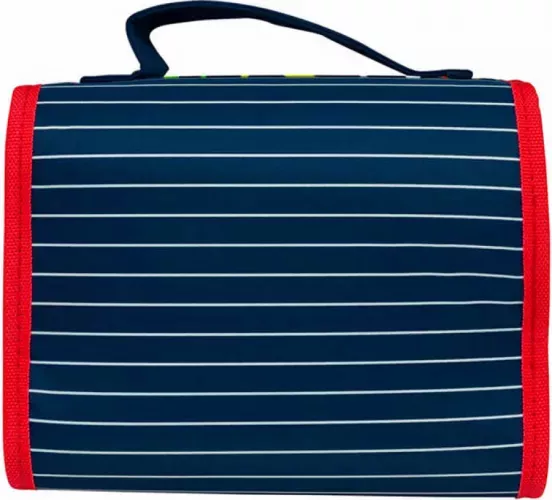 Geanta Echipata Desen MILAN 38 Piese Model Flori Albastra/Rosie ...