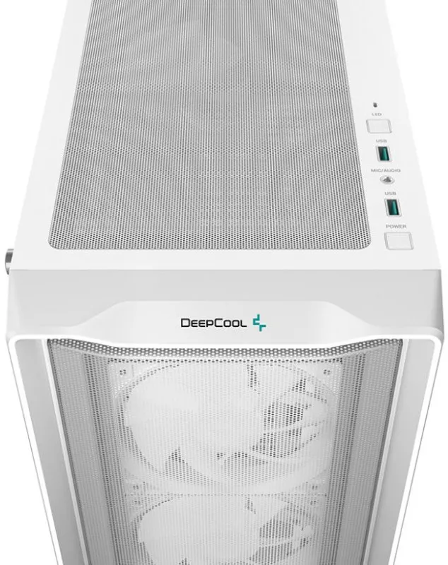 Carcasa Deepcool CC560 MESH V2 White ventilatoare ARGB R-CC560-WHAMA4-G-2