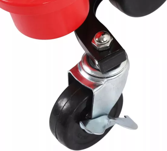 Scaun service auto cu sertar scule roti 360 grade atelier mecanic ...