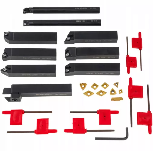 Set cutite strung cu placa inlocuibila instrument dalti strunjire ...