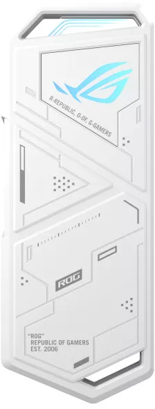 Rack ASUS ROG Strix Arion White pentru SSD NVMe M.2 - USB 3.2 GEN2 Type ...