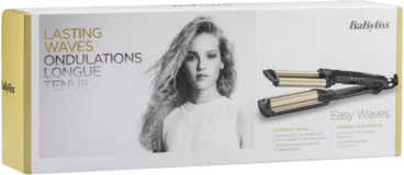 Placa profesionala de ondulat BaByliss Easy Waves C260E 3 trepte de ...
