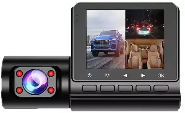 Camera Auto Tripla de Bord TSS-C50B Ecran LCD de 2 4 Unghi 170 grade G ...