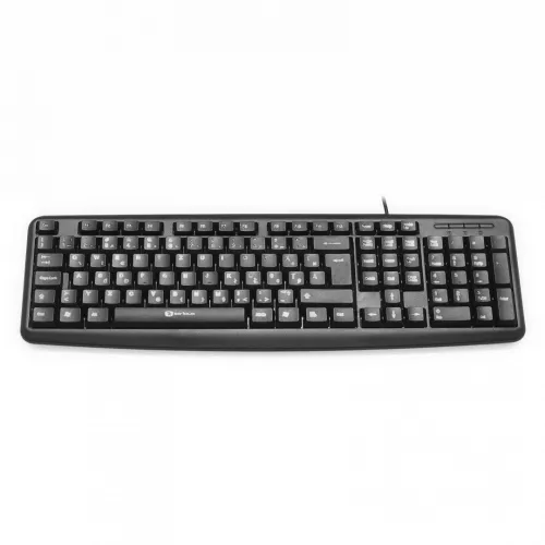 Tastatura Serioux 9400 ROMANIA cu fir RO layout neagra 104 taste USB ...