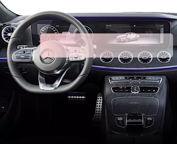 Folie Protectie Navigatie Mercedes Benz CLS Class C257 2018-2021 ...