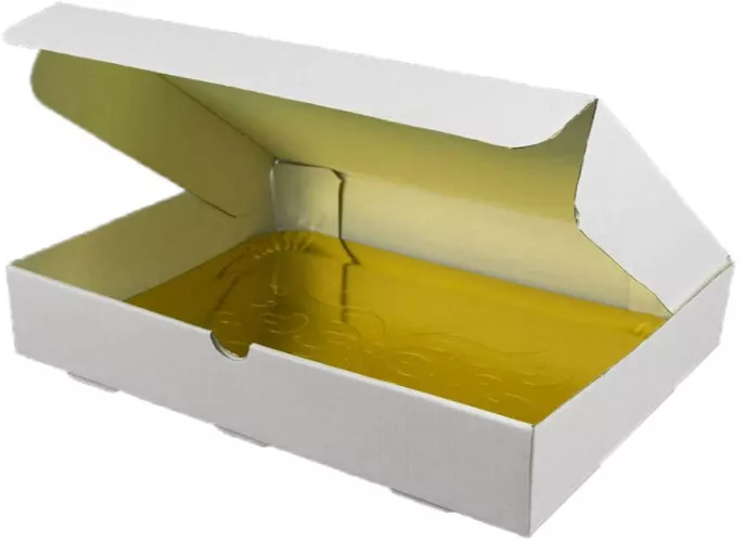 Set 100 Cutii pentru Prajituri Megacart 235x165x60 mm Tip T8 cu Autoformare