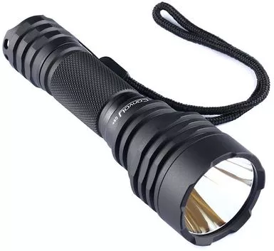 Lanterna Convoy C8+ pentru carabina cu dioda Osram Gen 2 modificata din ...