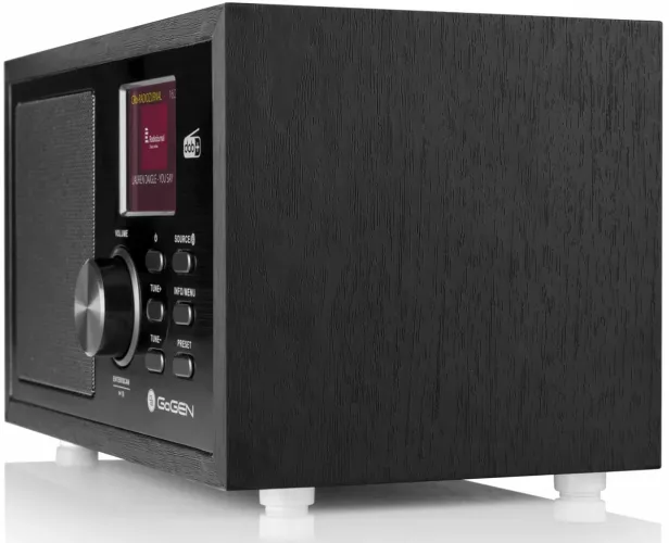 Radio GoGEN DAB 620 BTCB 5W DAB+/FM Bluetooth LCD color ceas cu alarma ...