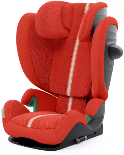 Scaun auto Cybex Solution G i-Fix Plus Hibiscus Red CYBEX-523001107 ...