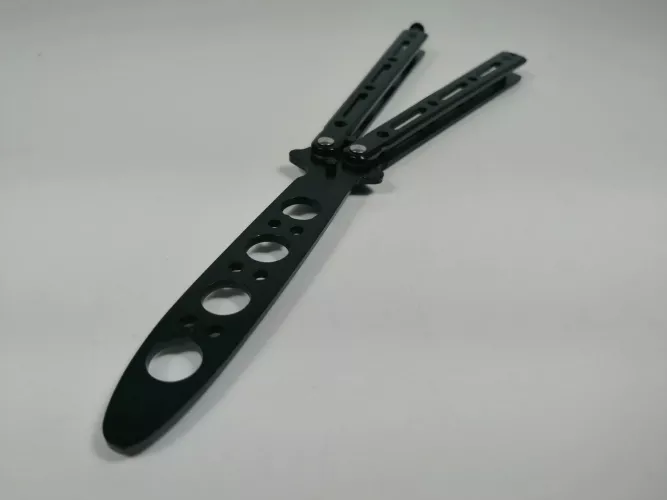 Cutit - Briceag fluture - Balisong - Butterfly de antrenament 22 cm ...