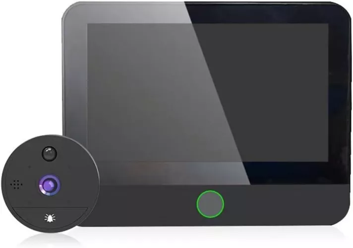 Vizor cu Sonerie si Camera Wi-Fi S52 Ecran IPS 4.3 inch 1080P FHD Unghi ...