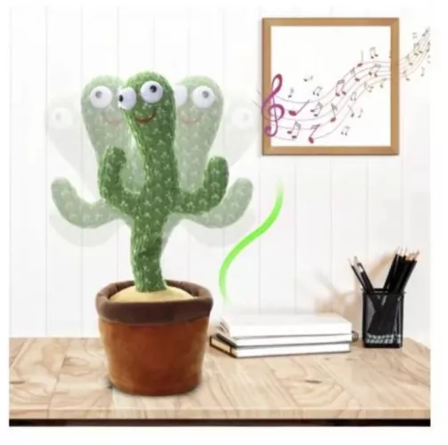 Figurina Cactusul dansator interactiv care repeta cuvinte si sunete cu ...