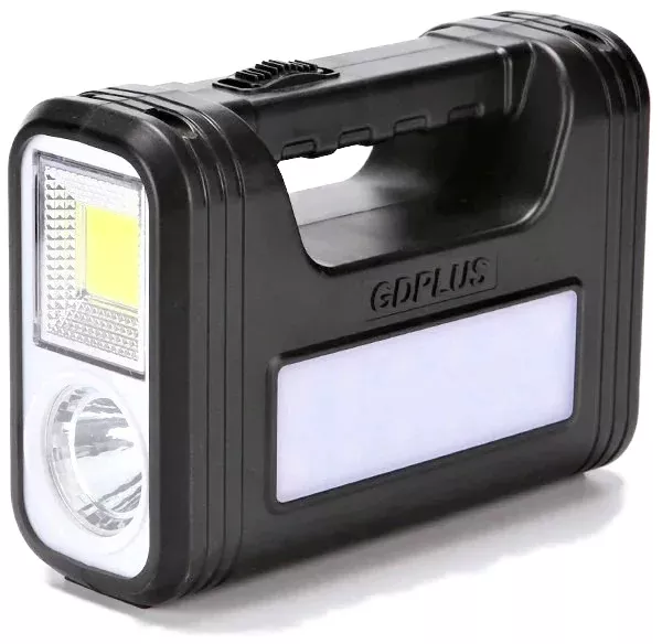 Kit solar GD-Lite 10 dotat cu dispozitive USB Radio FM cu 3 becuri LED ...